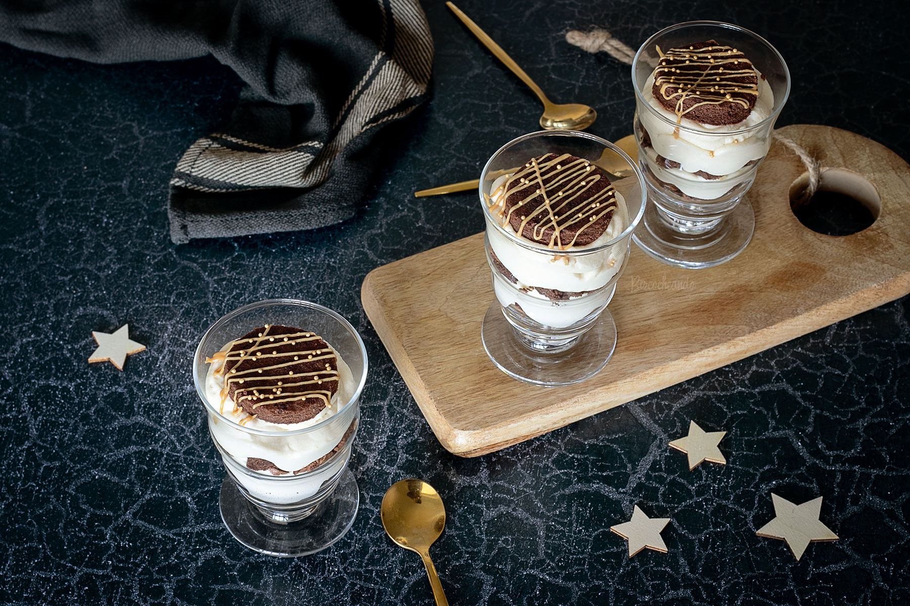 Vasitos de Dos Chocolates – Bizcocheando